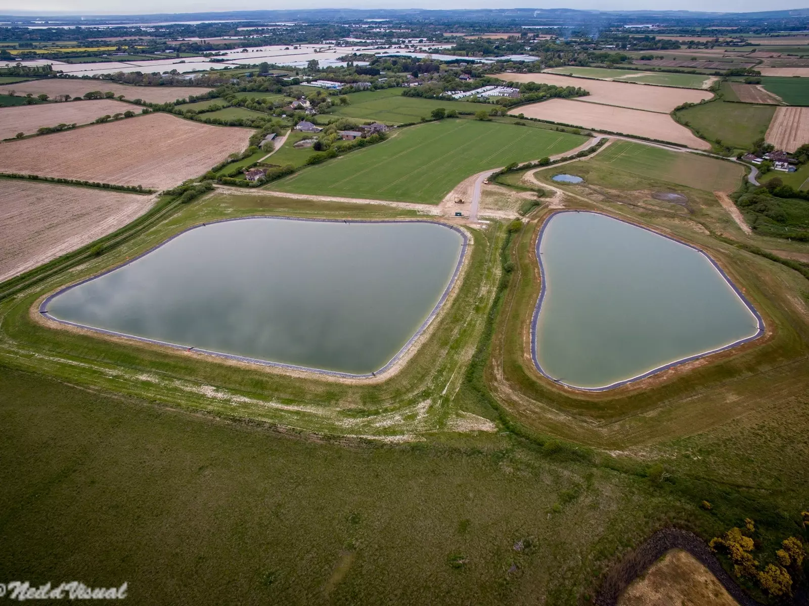 Easton Farm Reservoirs Case Study | Les Searle South England